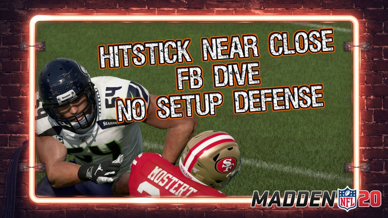 SHUT DOWN NEAR CLOSE FB DIVE. JUST CALL THIS PLAY. | Madden 20 - YouTube