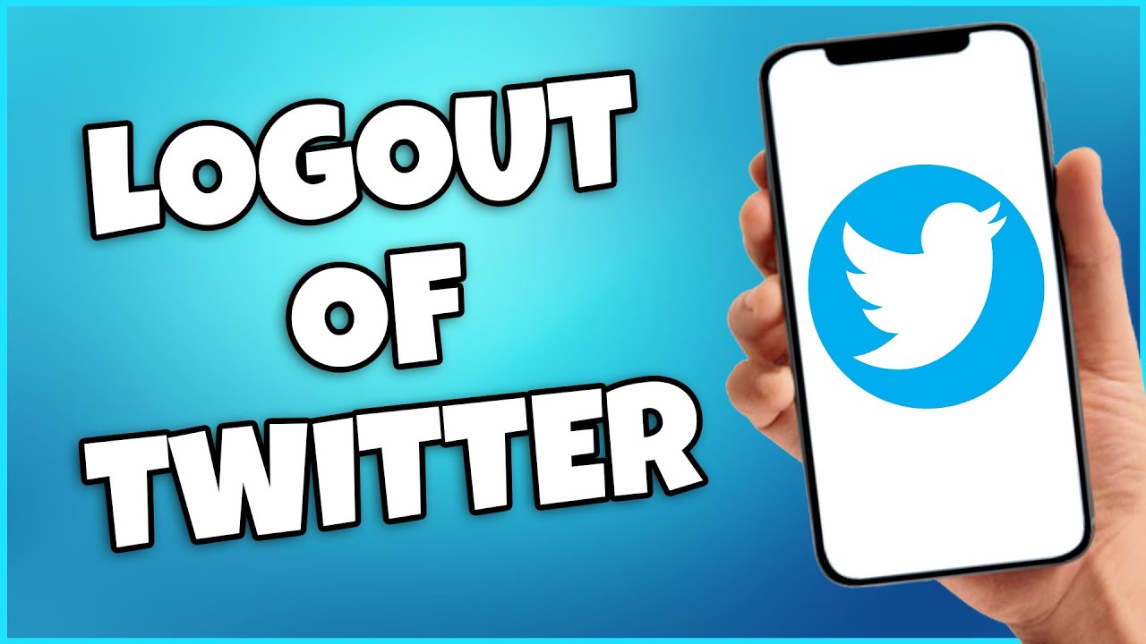 How To Log Out Of Twitter App (Easy) - YouTube