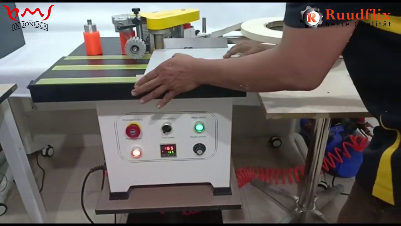 demo mesin edging ruudflix 918 SA by BMS Indonesia (PT. Bangkit Mandiri ...