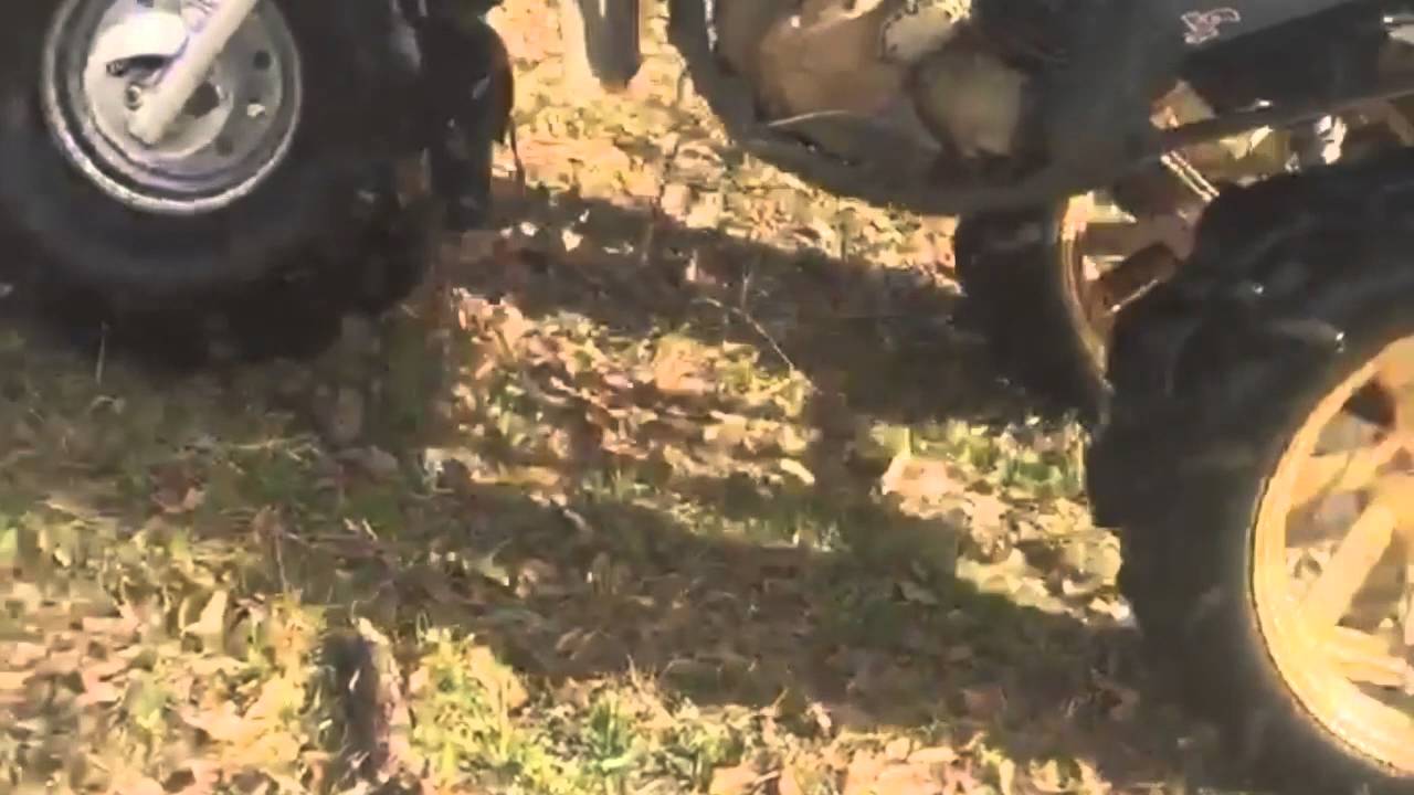 Lifted Big Red 3 Wheeler - YouTube