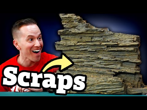 Transforming XPS Foam Into REALISTIC ROCKS - YouTube