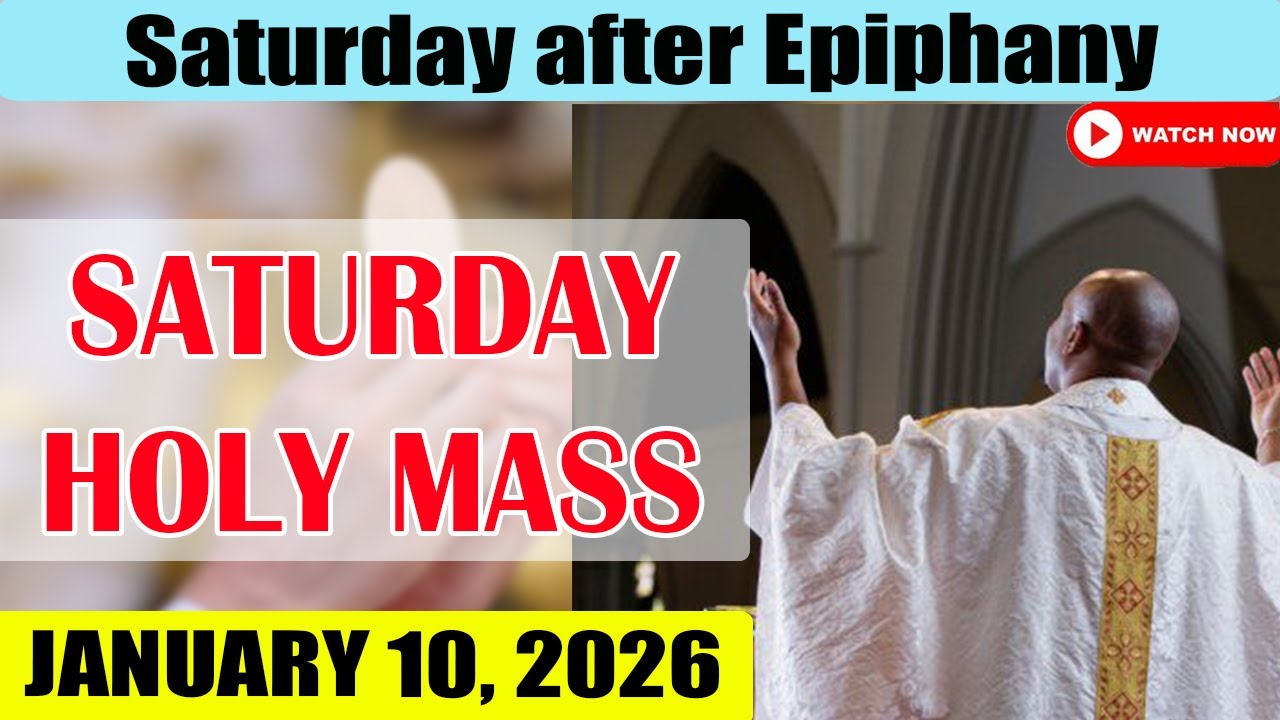 Catholic Mass Today | Daily TV Mass, Saturday January 10, 2026 - YouTube