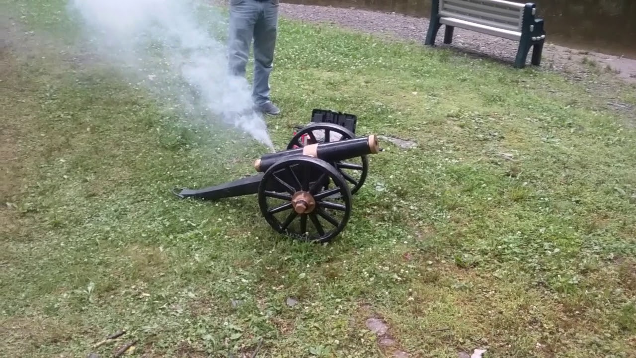 Firing the Fourth Of July Cannon - YouTube