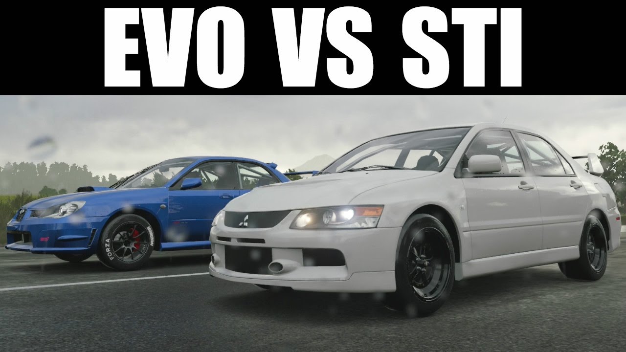 FH3 - Drag Build - '06 Mitsubishi EVO 9 MR | EVO 9 VS Hawk-Eye ...