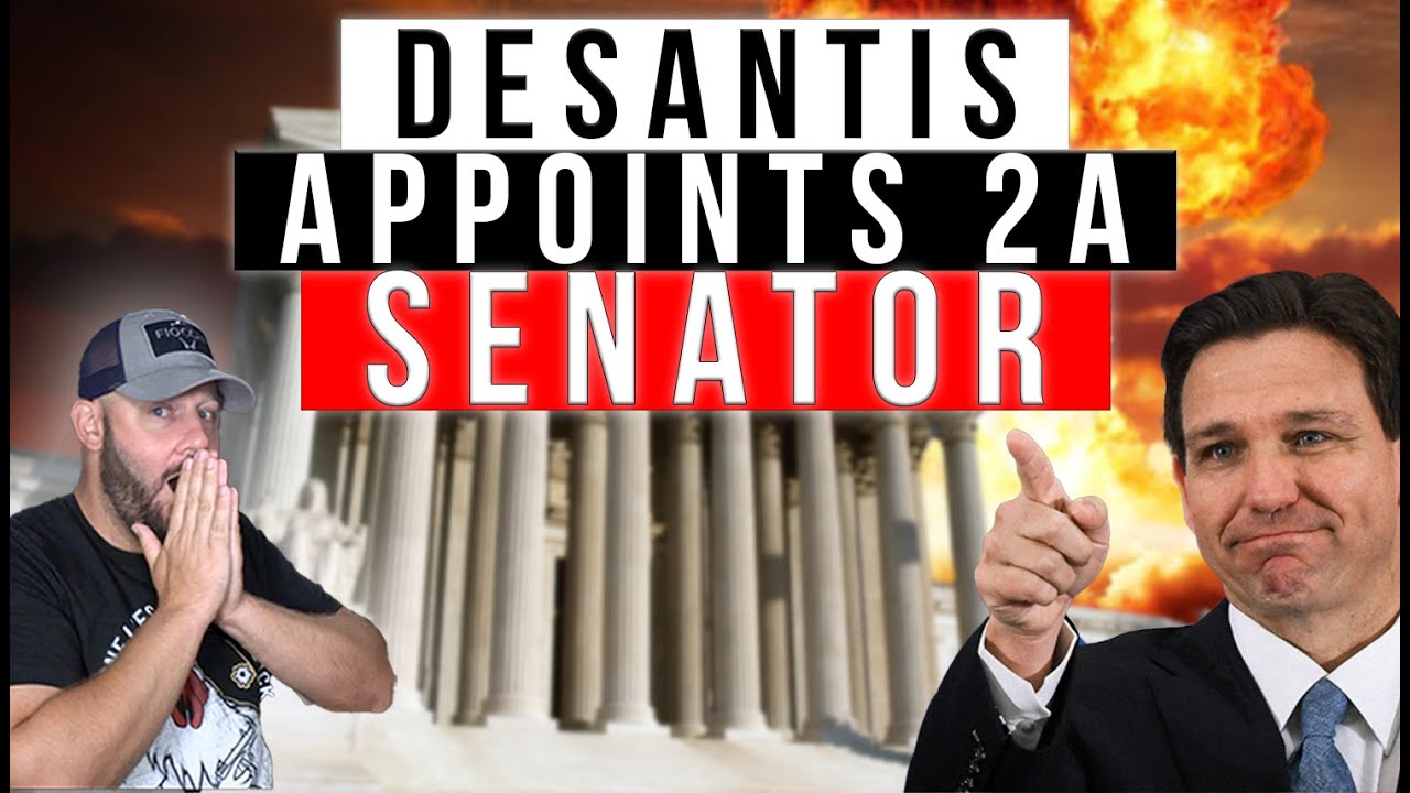 BREAKING: DeSantis Appoints PRO 2A SENATOR NOW... THIS IS HOW WE CHANGE ...