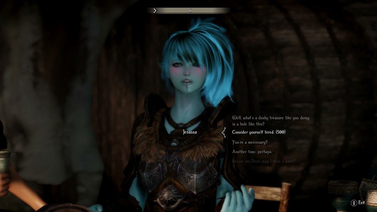 The Elder Scrolls V Skyrim Special Edition Miss blue as Jenassa - YouTube