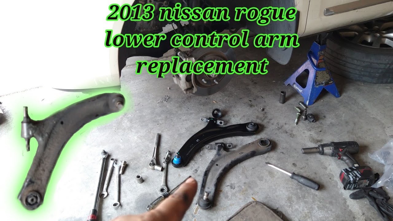 2013 Nissan rogue como cambiar los Brazos de control (lower control arm ...