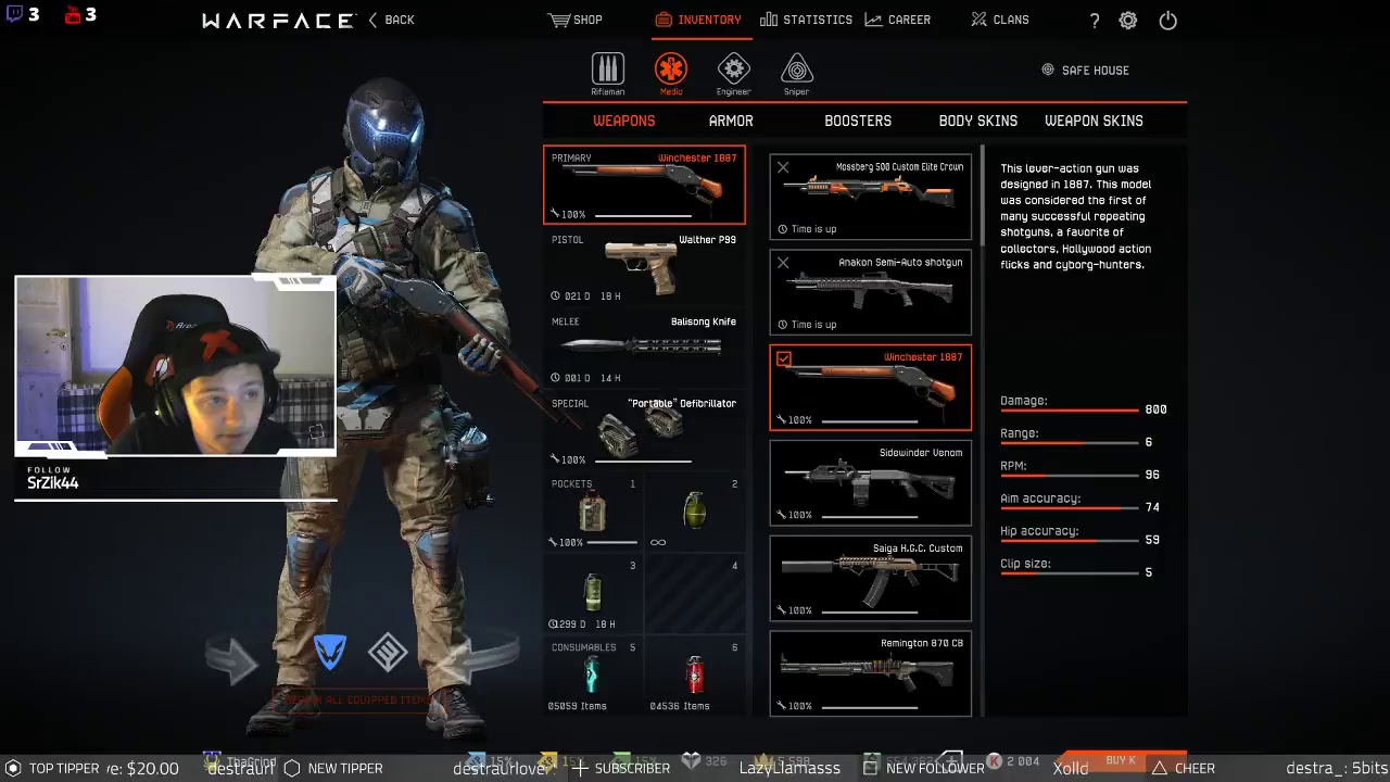 Warface: Medic plays Ranked or discord competitive - YouTube
