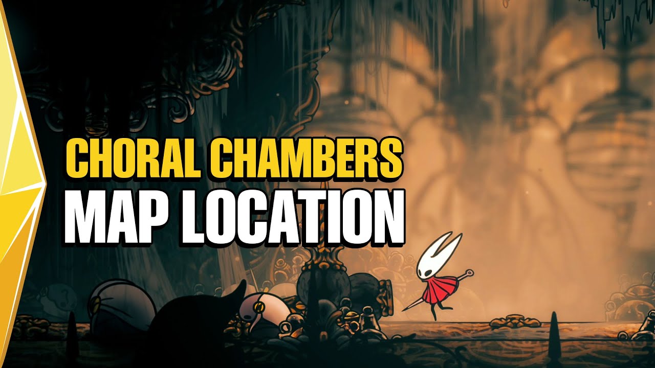 Hollow Knight: Silksong - Choral Chambers Map Location - YouTube
