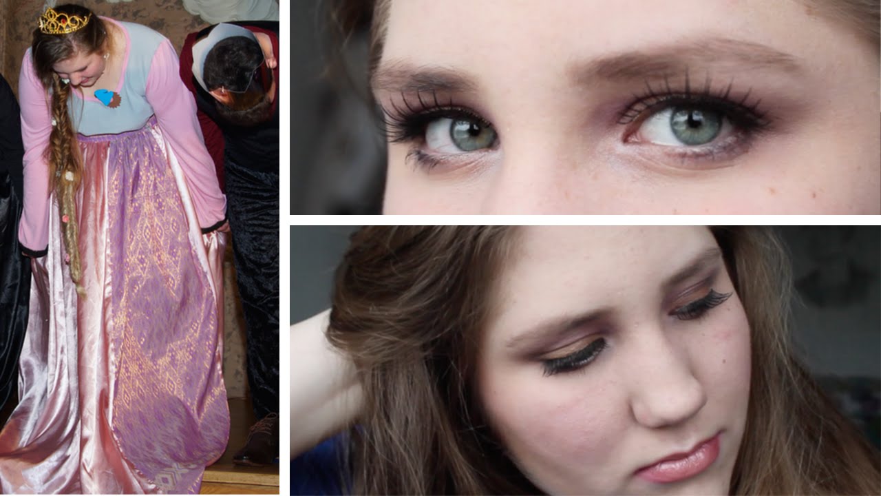 Rapunzel Make Up Tutorial - YouTube