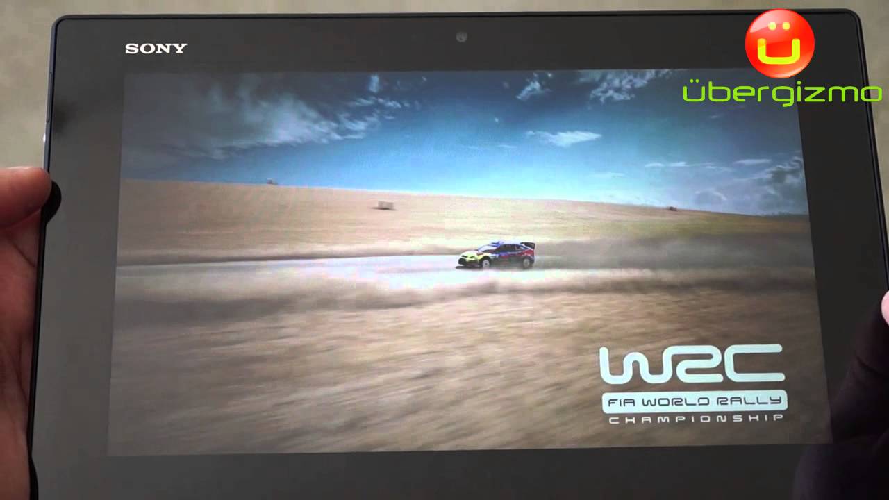 Sony XPERIA Z Tablet Mp4 Playback (HD) - YouTube