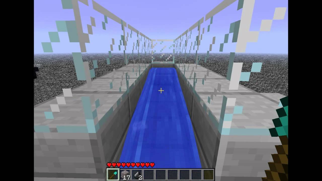 Minecraft - Flint and Gravel Factory - YouTube