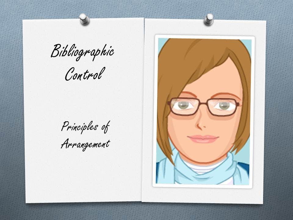 Principles of Bibliographic Control - YouTube
