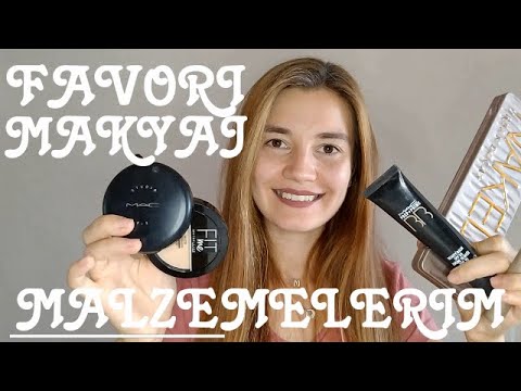 FAVORİ MAKYAJ MALZEMELERİM/ MAC Pudra ve BB Krem- Maybelline Fit Me Fondoten Pudra- Kiko- Chanel