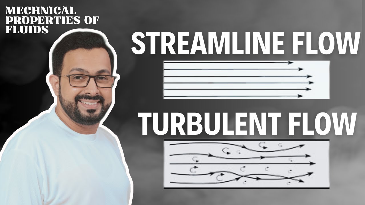 Streamline Flow || Turbulent Flow || Mechanical Properties of Fluids ...