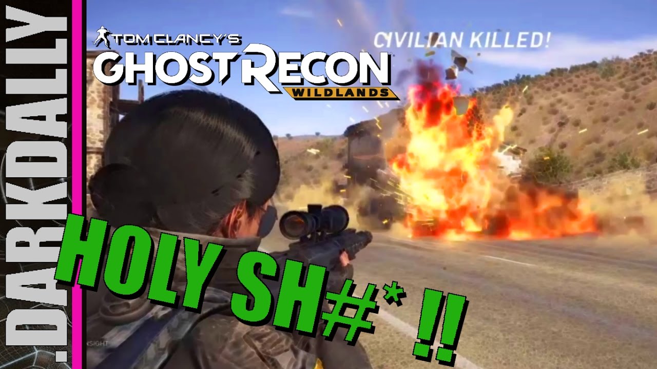 The Most Powerful Gun in GHOST RECON WILDLANDS - Reactions and HTI ...