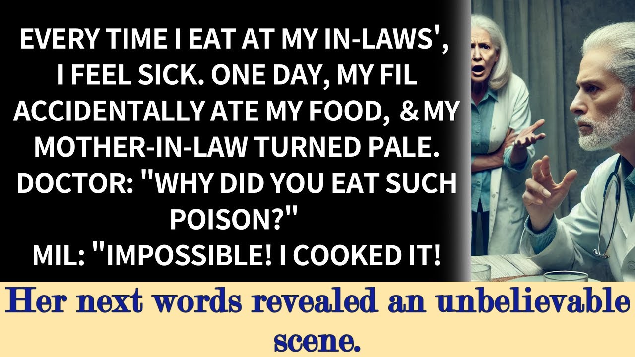 One day, my father-in-law accidentally ate my food, which made my ...