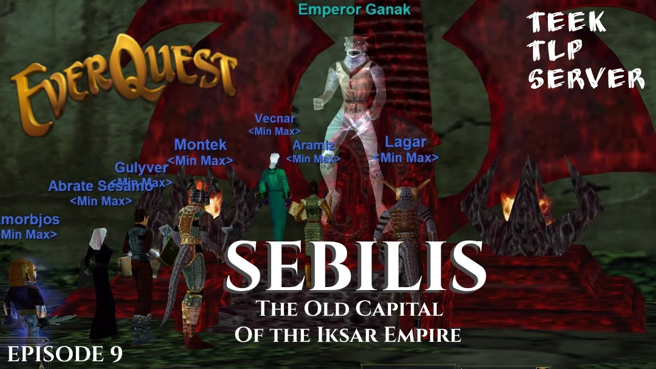 EverQuest Teek Server - Episode 9: Sebilis, The Old Capital of the ...