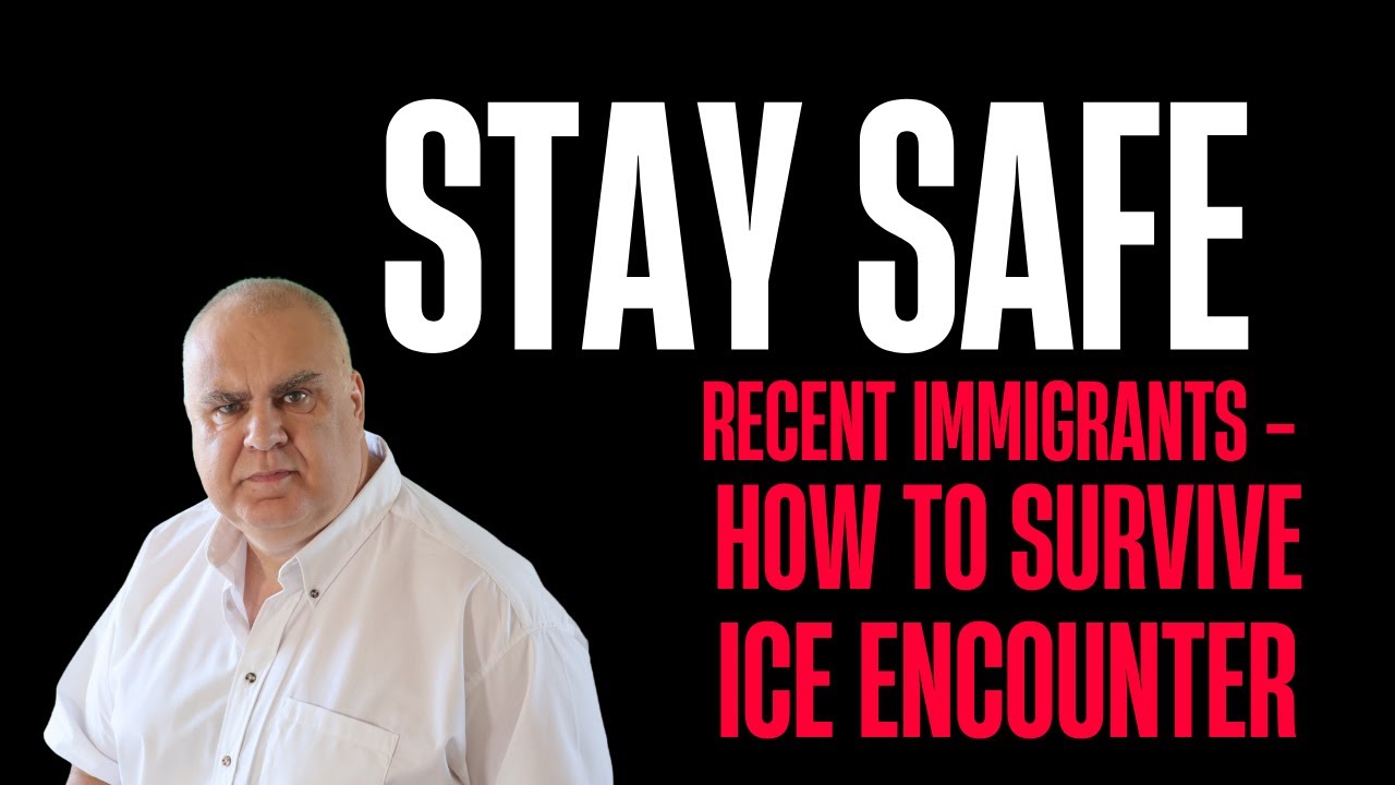 How to handle an encounter with ICE or border patrol - YouTube