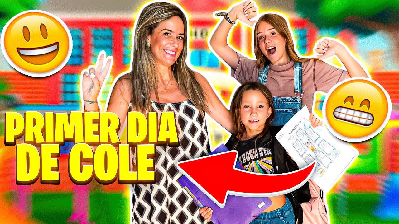 RUTINA DE MAÑANA PRIMER DIA DE COLEGIO DE MARTINA! DANIELA y DOBLE TWINS - YouTube