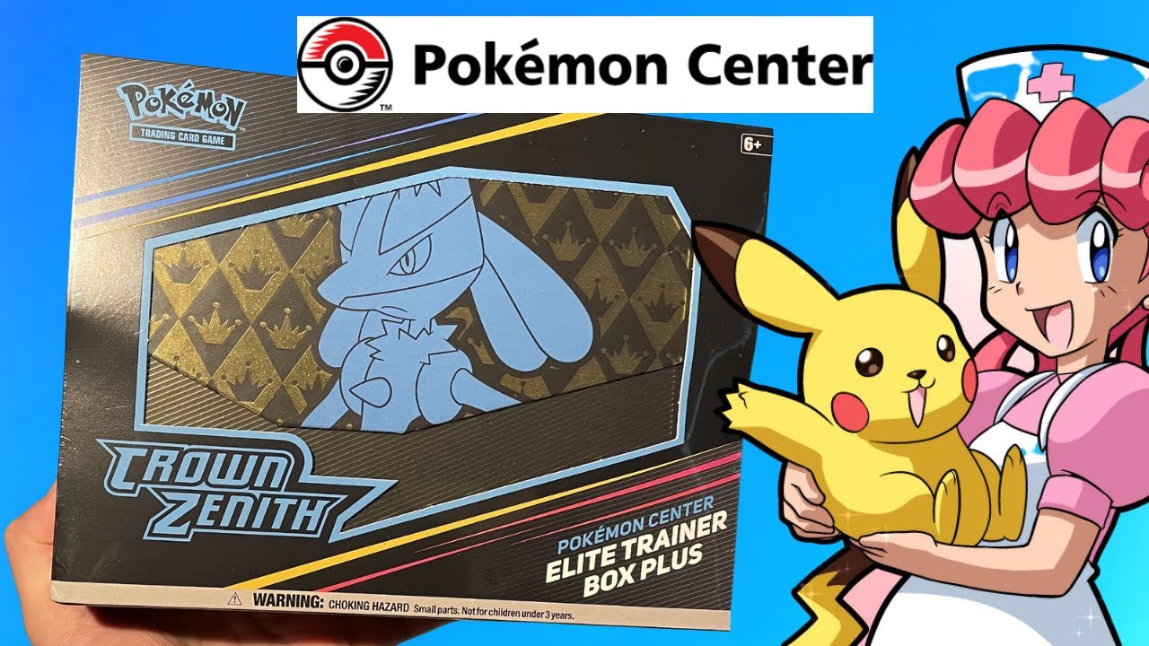Crown Zenith POKEMON CENTER ETB! - YouTube