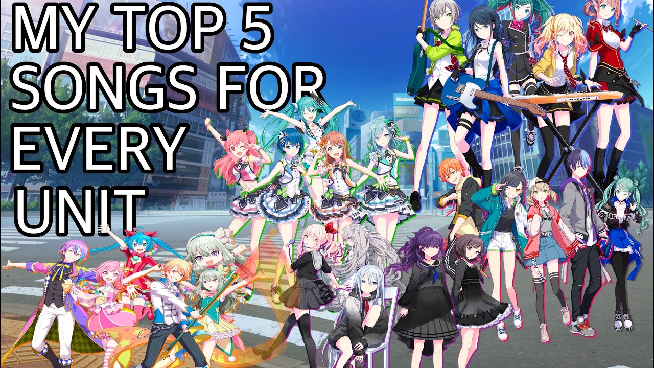 Top 5 cover songs for every unit in Project Sekai - YouTube