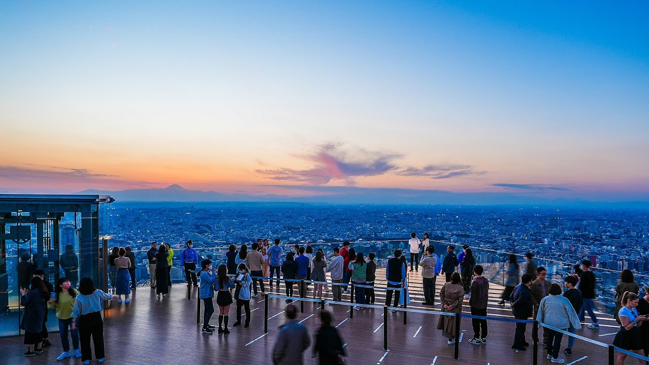 Tokyo's Most Amazing View at SHIBUYA SKY | Shibuya Crossing, Japan ...