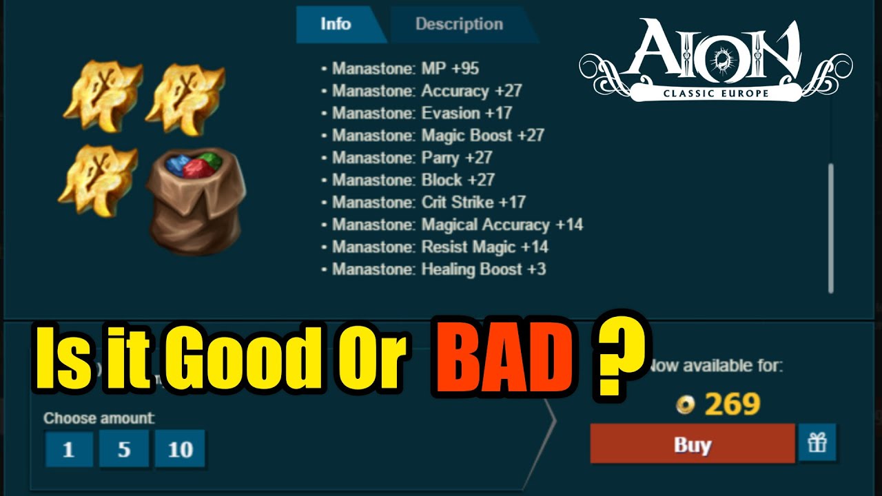 More P2W Items in Shop Reaction and Explanation Aion Classic EU 2.5 ...