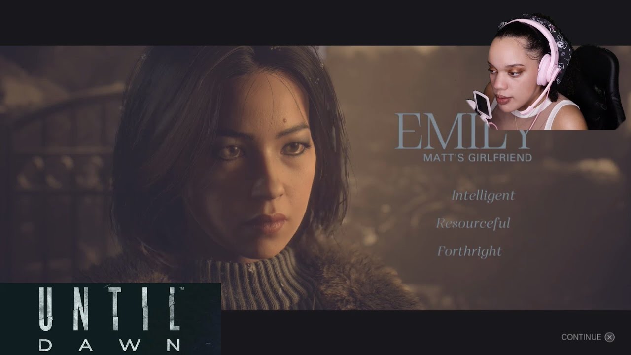 I DON'T TRUST EMILY l Until Dawn Remake Chapter 1 - YouTube