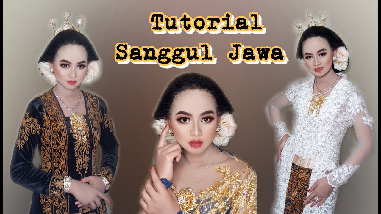Tutorial Sanggul Jawa ala Dhendy Ekda Lee - YouTube