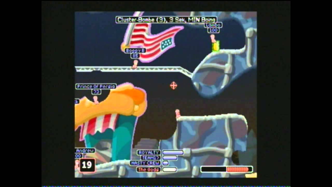 Worms Armageddon ps1 wie man profi wird. Schritt für Schritt Anleitung ...