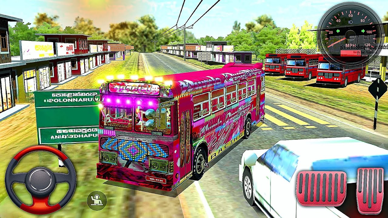 Indian Bus Driver 3D Offroad City - Driving Simulator Srilanka ...