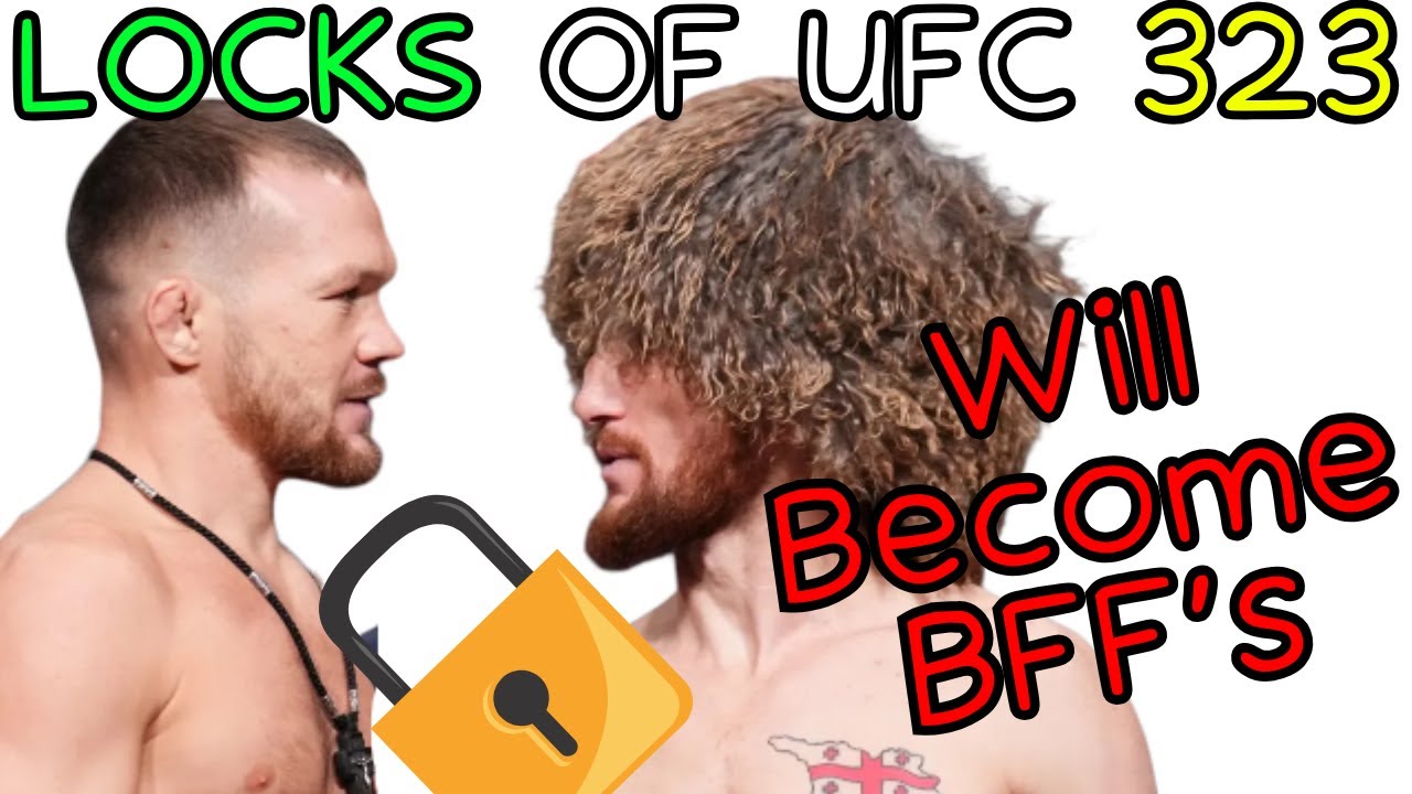 The Rare Locks of UFC 323 (These will 100% Happen) - YouTube