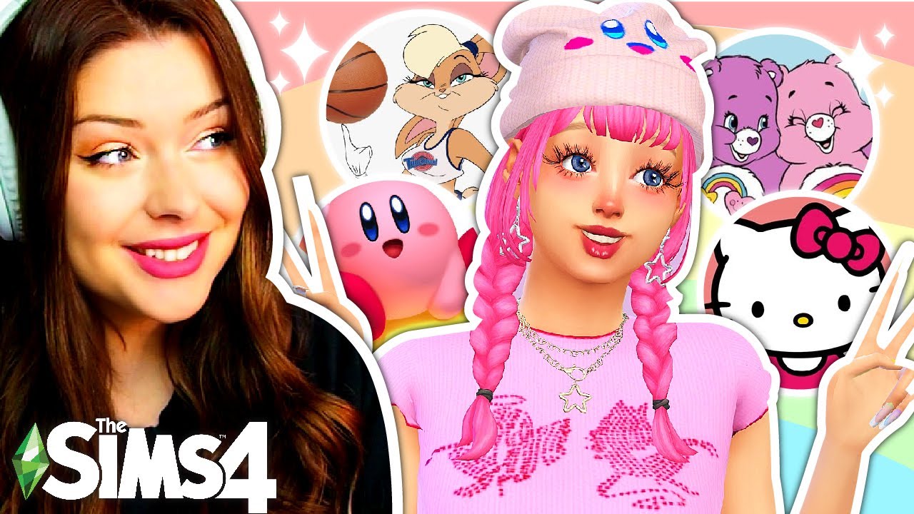 Creating NON-HUMAN Cartoon Characters as Sims in The Sims 4 CAS - YouTube