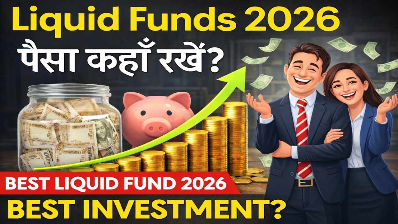 बैंक में पैसा मत रखो! — 2026 के BEST Liquid Funds सीखो/ Best Liquid ...