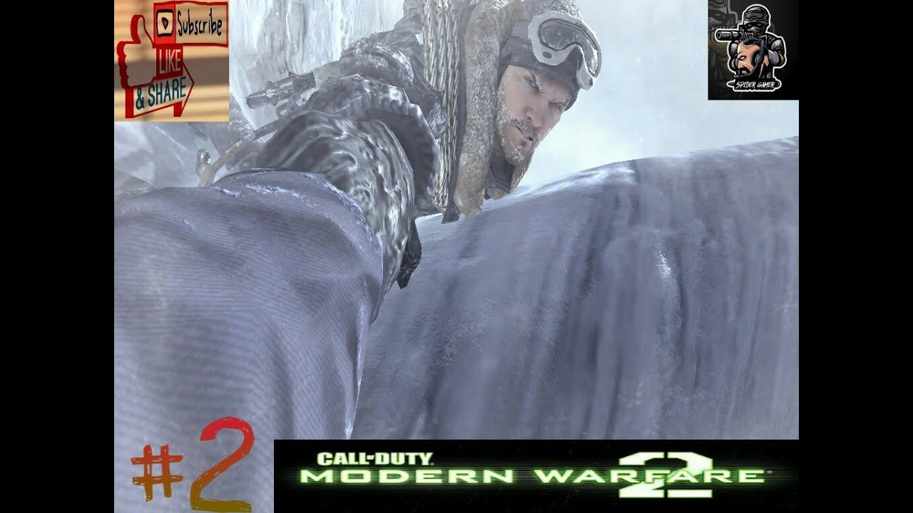 Call of duty Modern Warfare 2-Cod-(MW2)- Part 2 (Cliffhanger)snow base ...