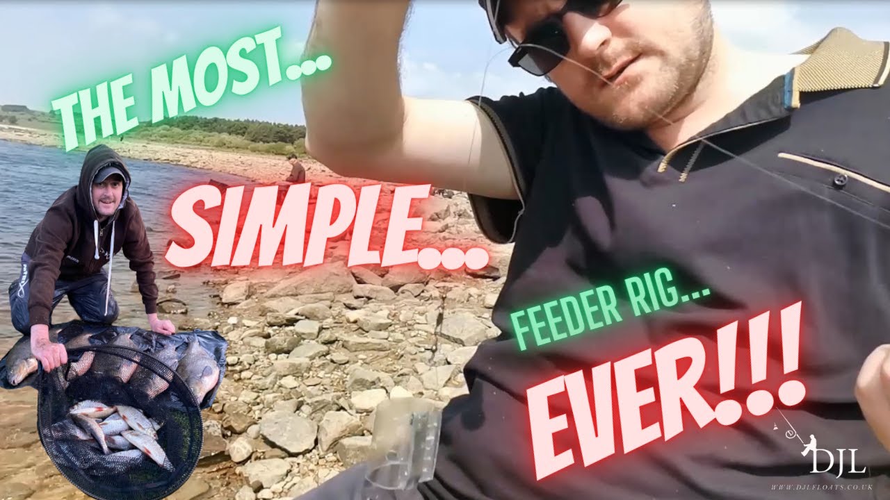 HOW TO TIE the most SIMPLE Feeder Fishing Rig... EVER!!! - YouTube