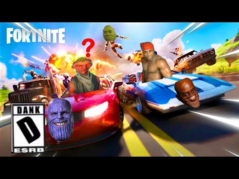 FORTNITE CARS OFFICIAL DANK MEME TRAILER - YouTube
