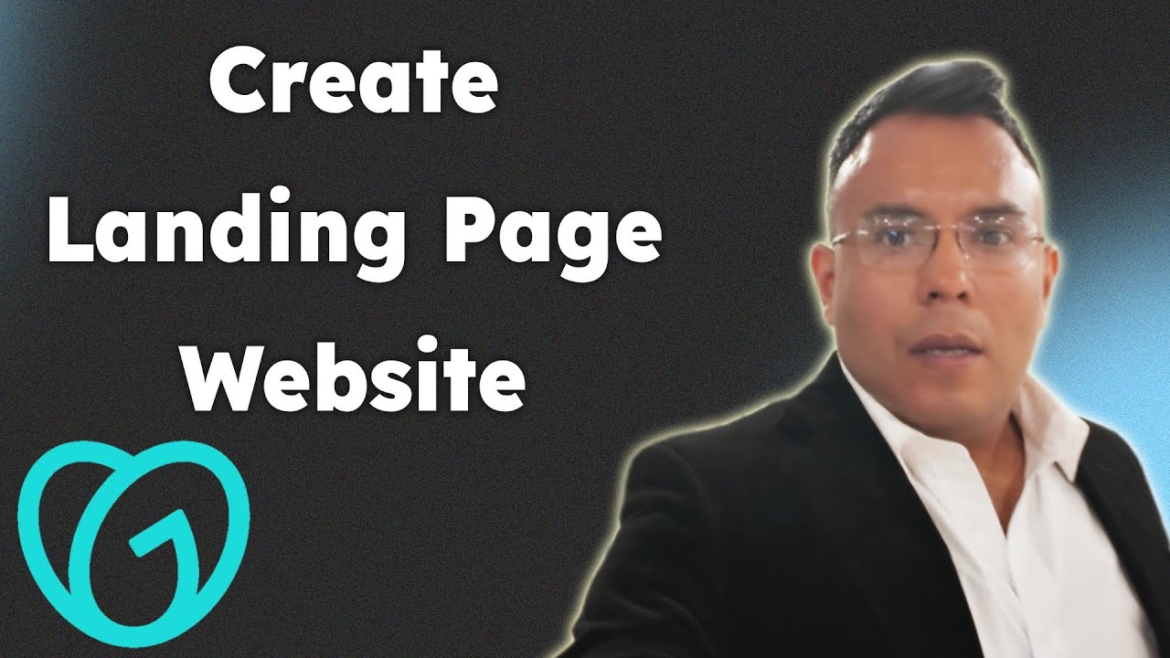 How to Create a Landing Page on Godaddy Website - YouTube