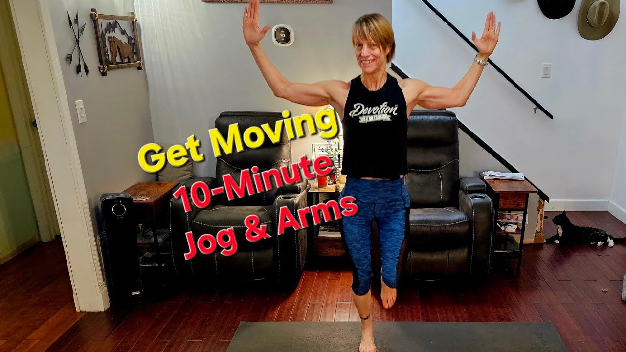 Get FIT in 10 Minutes with These Simple Jog and Arm Movements! - YouTube