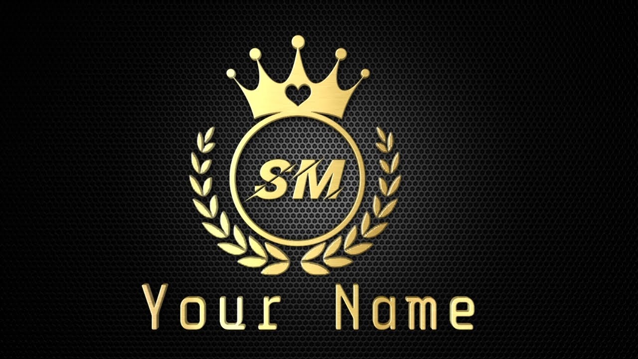 SM Company logo Design || How to make Company logo Design || sudhir ...