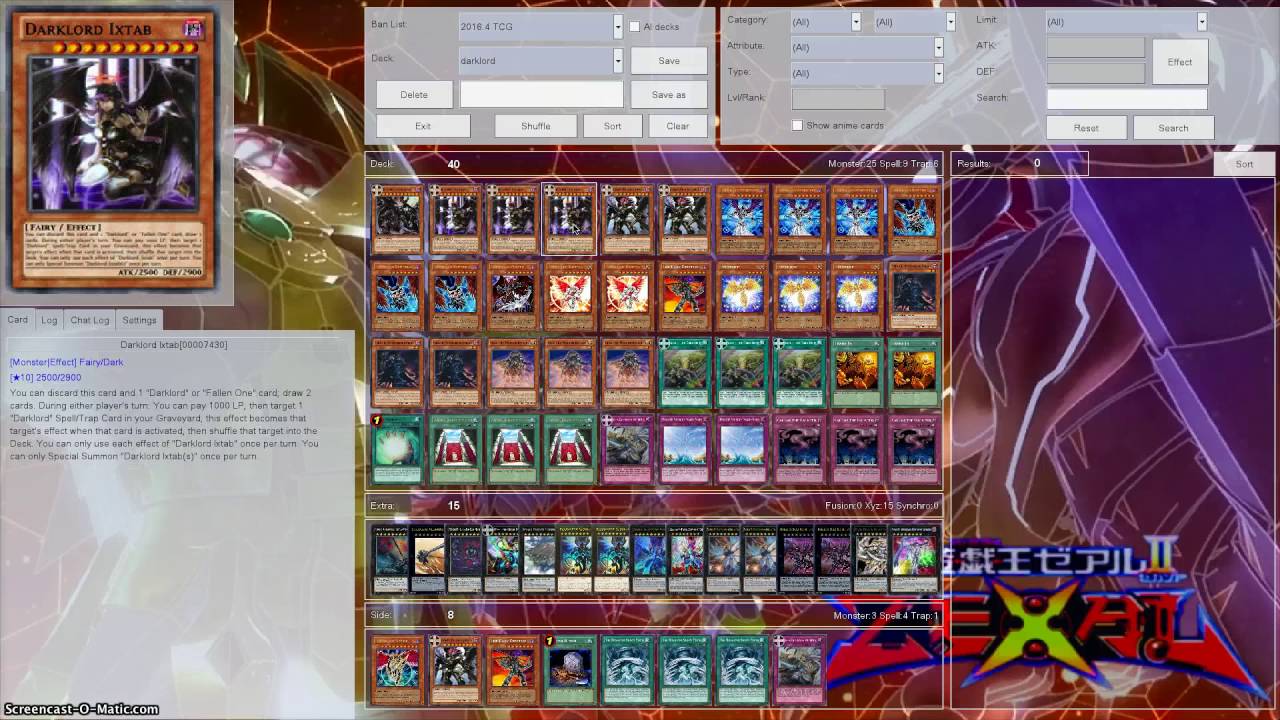 Yu-Gi-Oh Darklord Deck Profile (with new support!) - YouTube