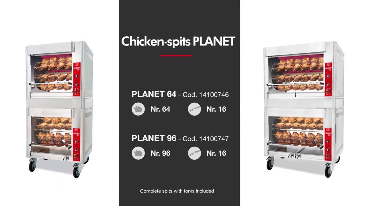 CB PLANET electrical planetary chicken spits BALKAN SEC ΣΚΟΠΕΛΙΤΗΣ ...