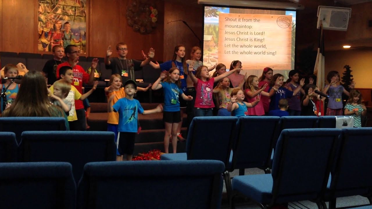 Center Point VBS 2015 Big Bold Powerful God - YouTube