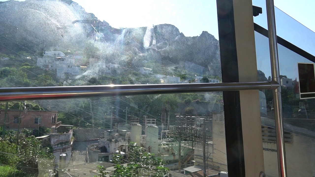 Italy Capri Island Funicular Railway - YouTube