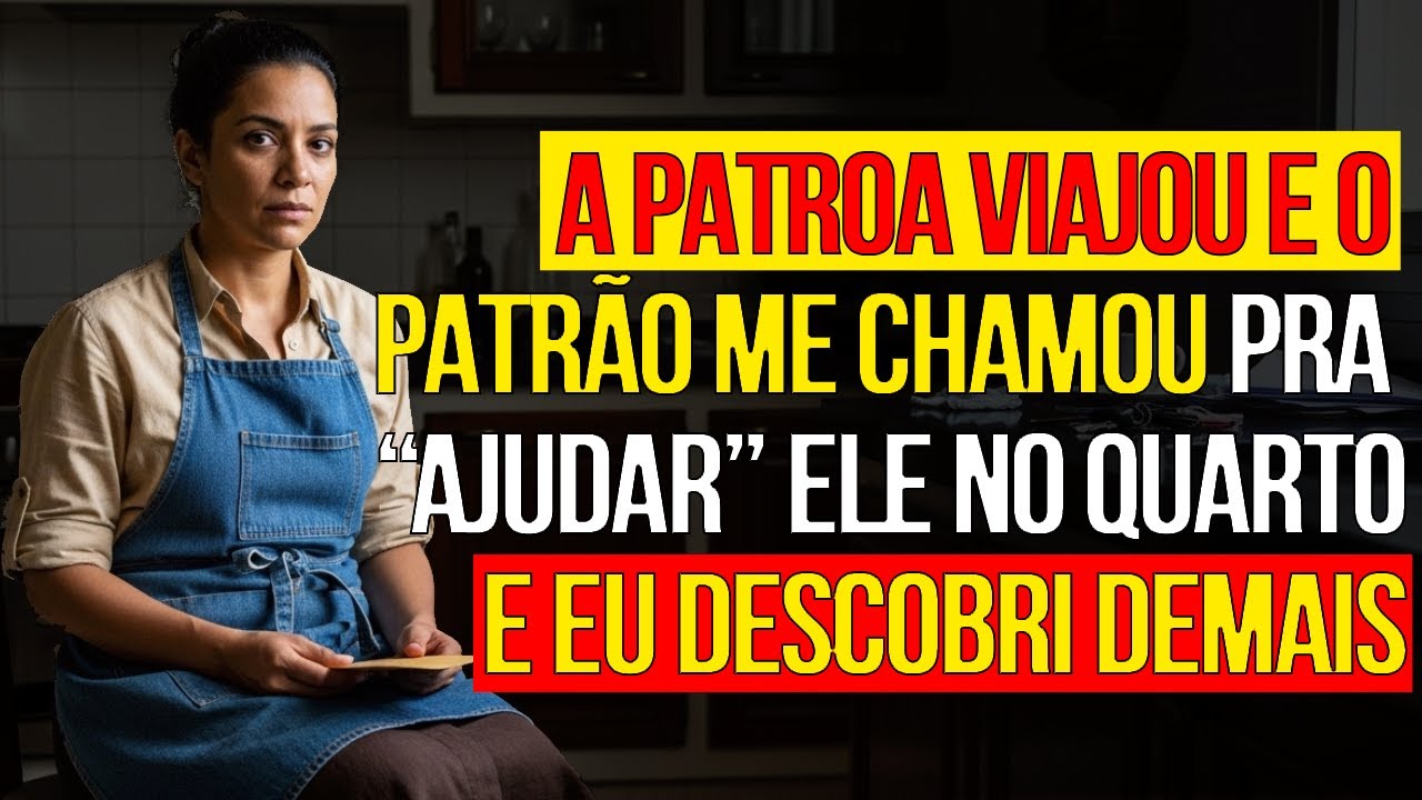 HISTÓRIA REAL: A PATROA VIAJOU E O PATRÃO ME CHAMOU PRA “AJUDAR” ELE NO ...