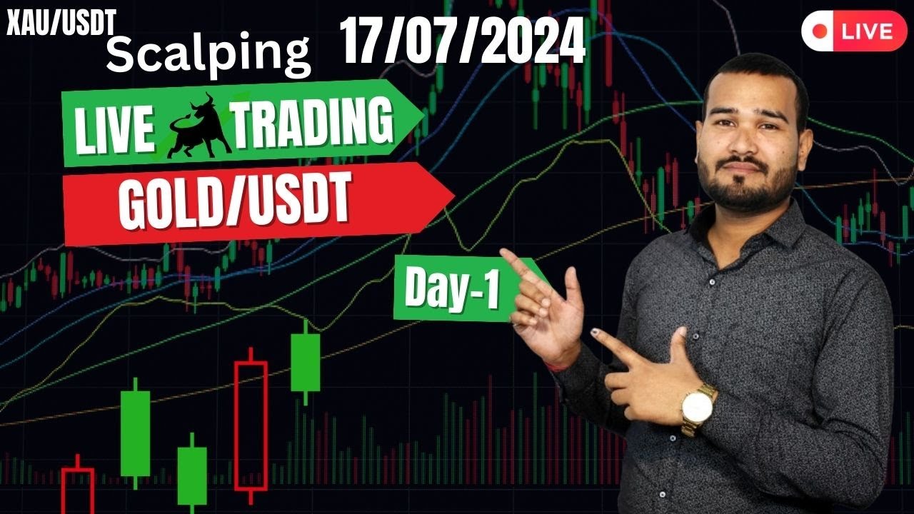 Gold Live Trading || Scalping live trade gold || Gold/Usdt trade ...