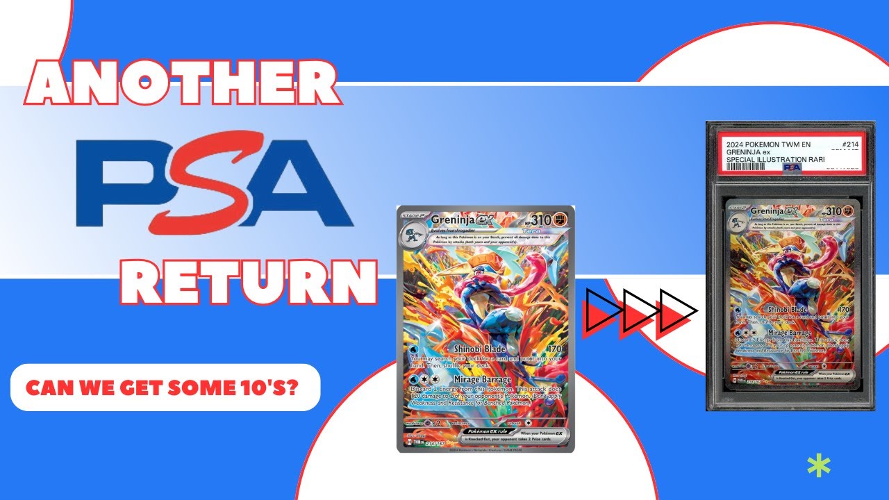Our latest PSA return. Let's see those PSA 10's!! - YouTube
