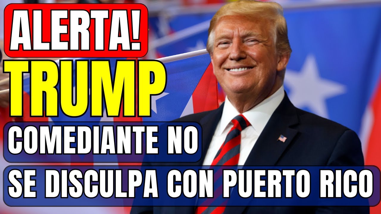 🔥🔥🔥 ALERTA!!! COMEDIANTE DE UN MITÍN DE TRUMP SIGUE LLAMANDO "ISLA ...