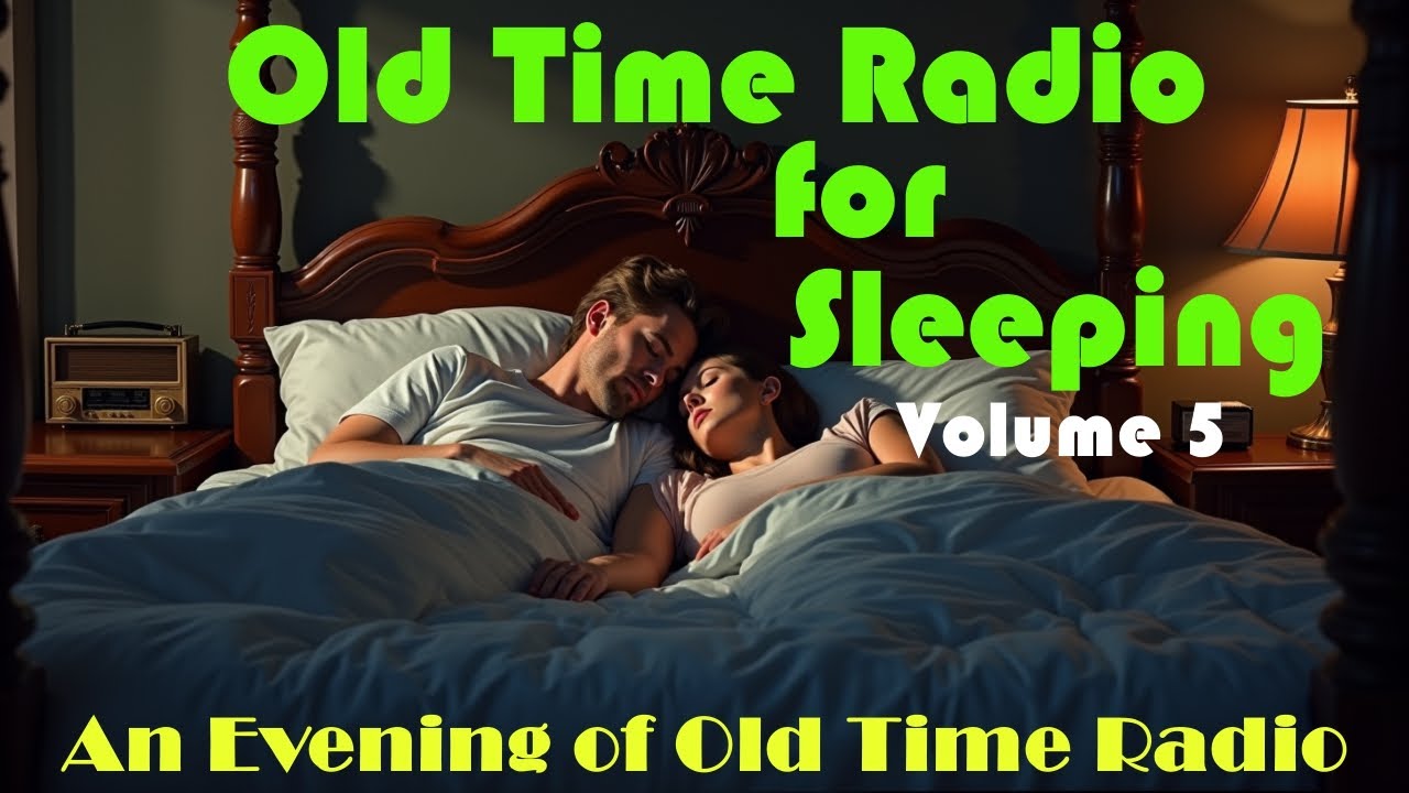 All Night Old Time Radio For Sleep Vol. 5 | 10 Hours | Black Screen ...
